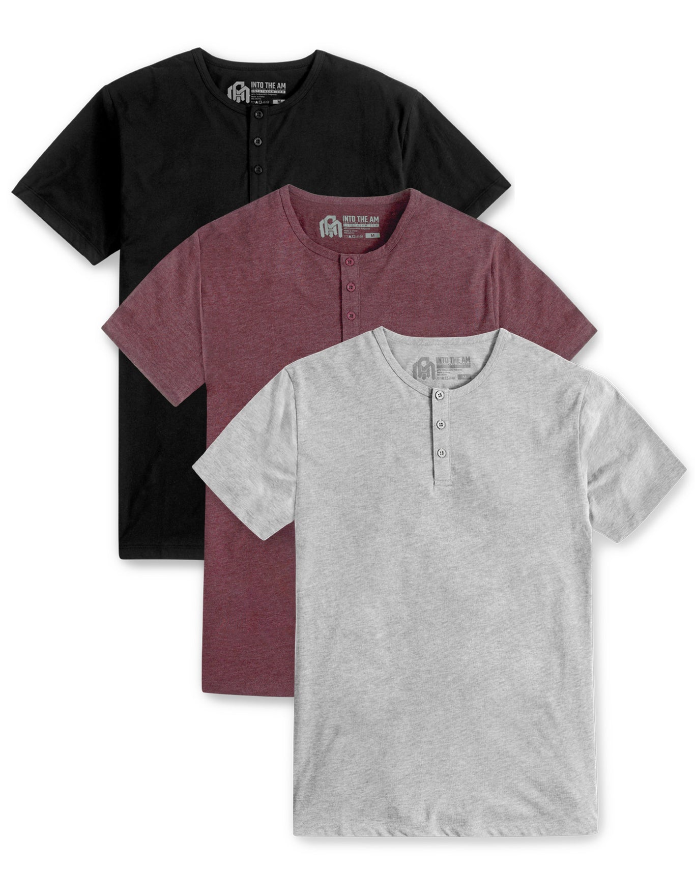 Premium Men's Henley Shirts | INTO THE AM