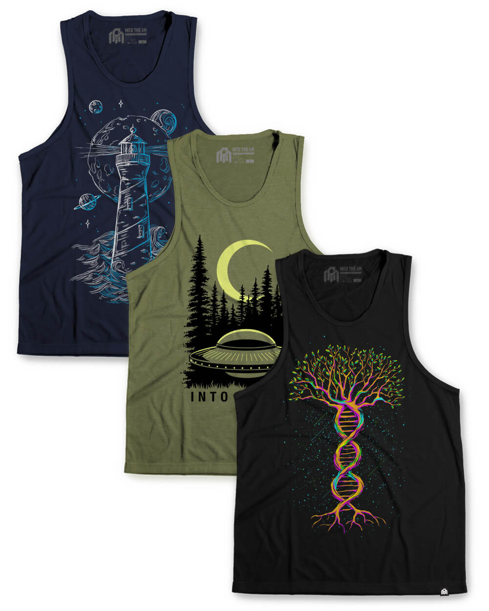 Men's Graphic Tank Tops & Cool Tanks | INTO THE AM